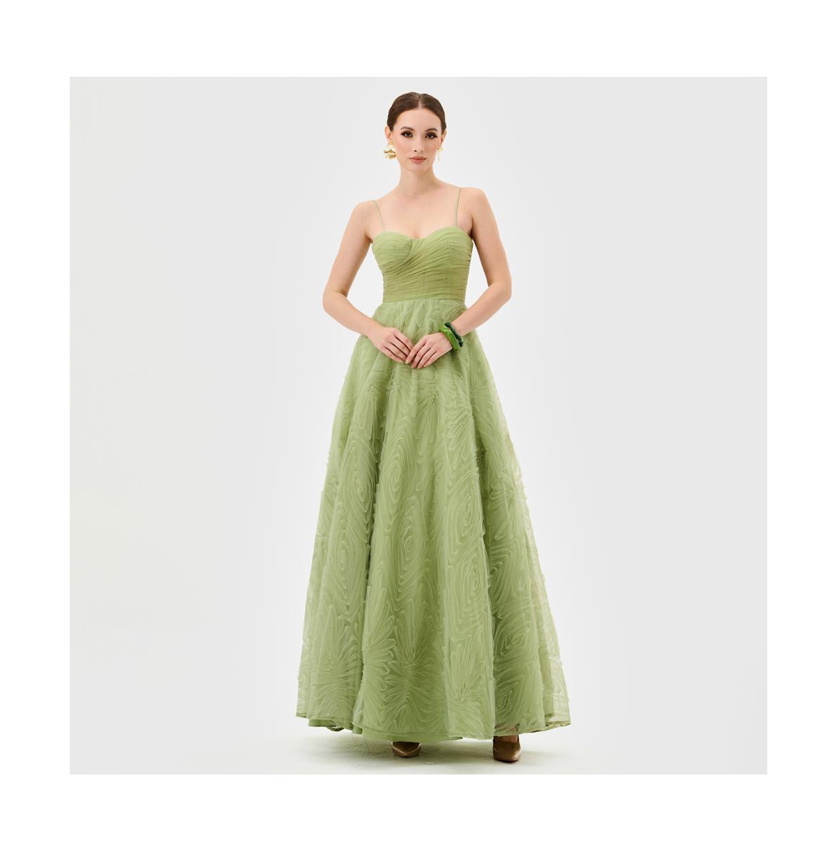 Click here for Bariano Womens Isadora Tulle Ball Gown Dress - Pis... prices