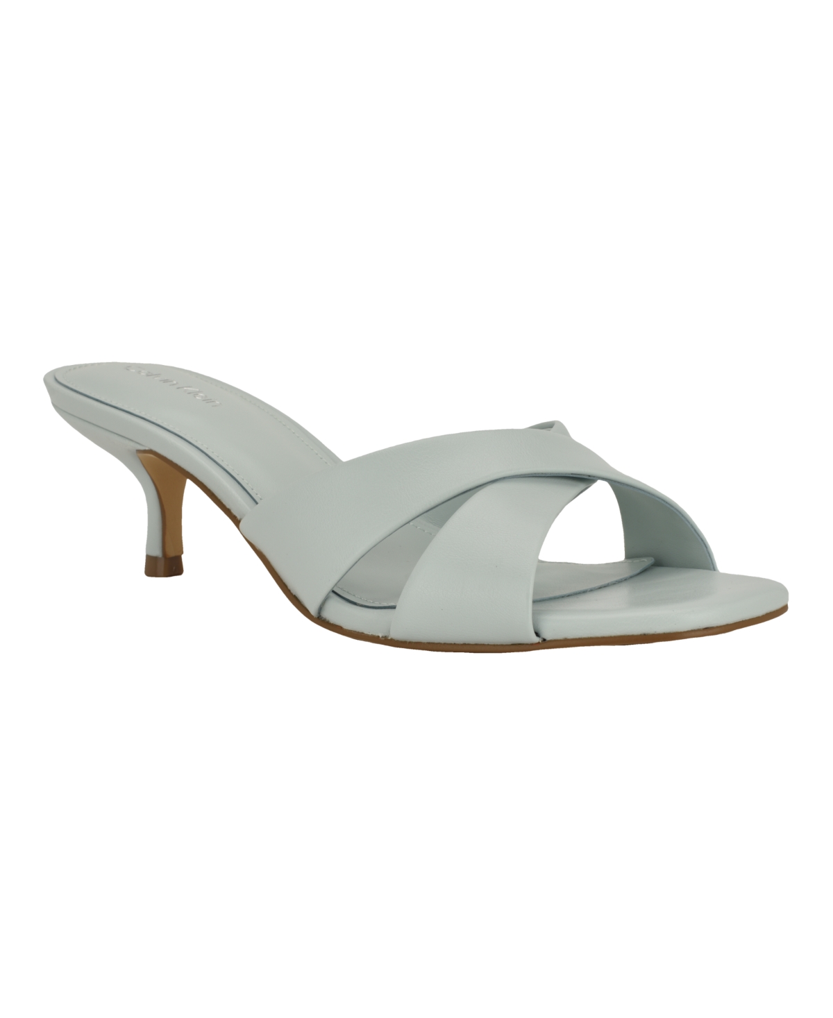 Click here for Calvin Klein Womens Skylor Criss-Cross Kitten Heel... prices
