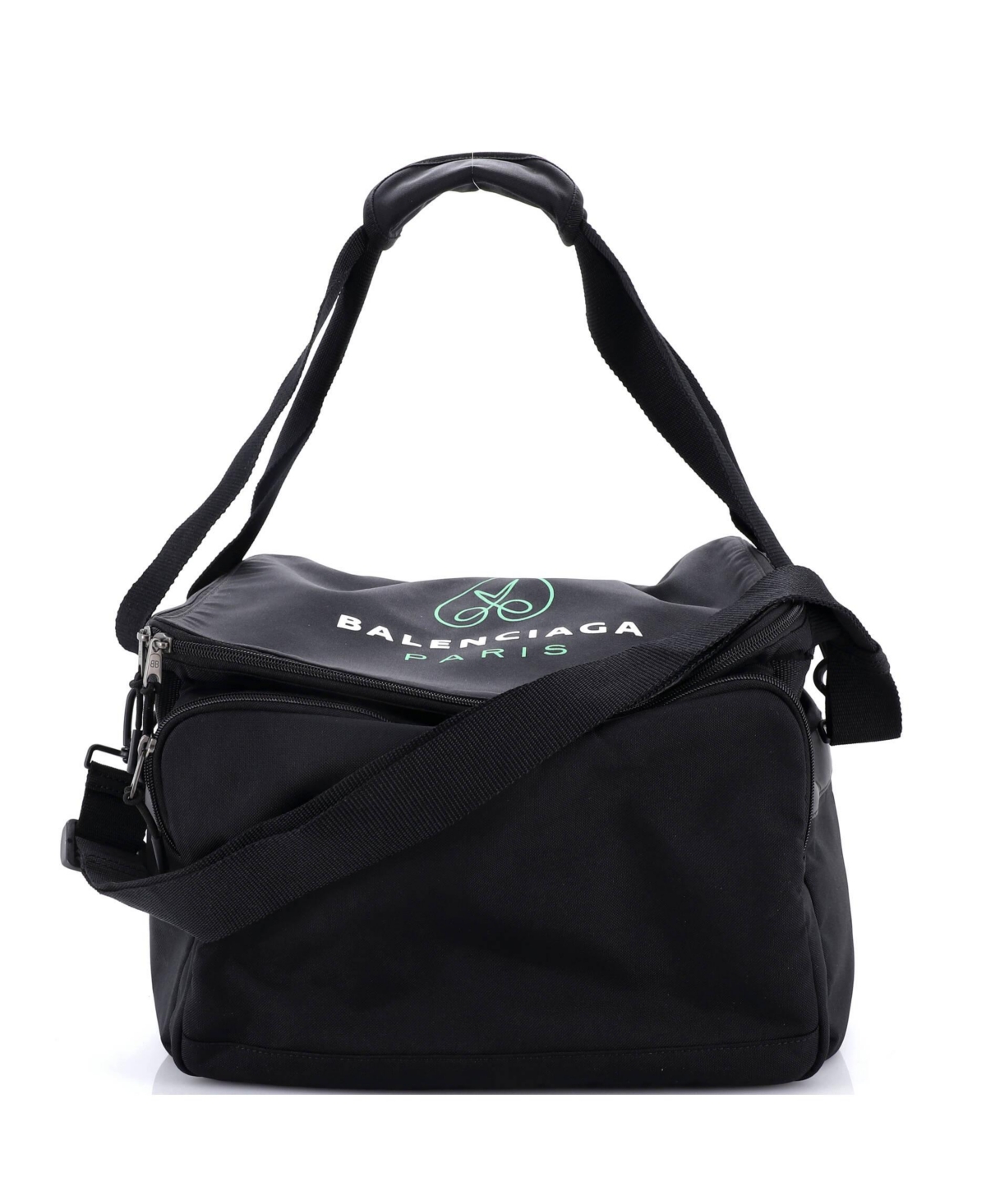 Click here for Pre-Owned Balenciaga Logo Print Convertible Square... prices
