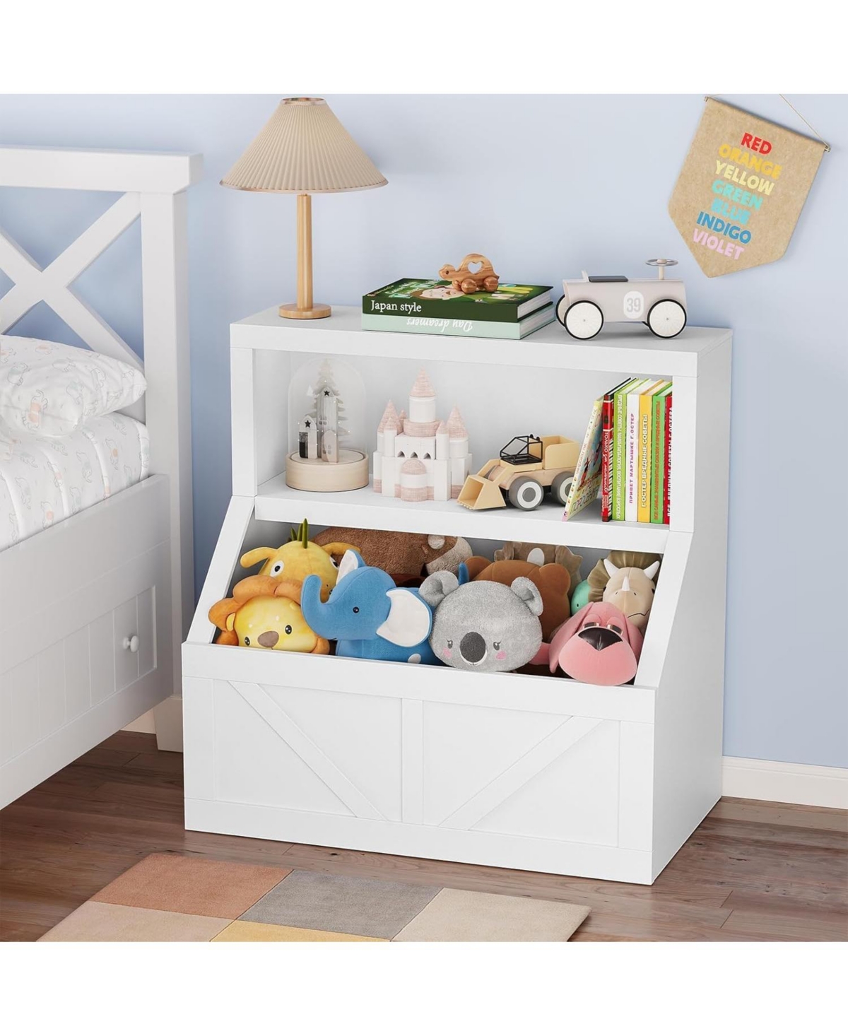 Click here for gaomon Kids Bookshelf and Toy Storage – Woo... prices