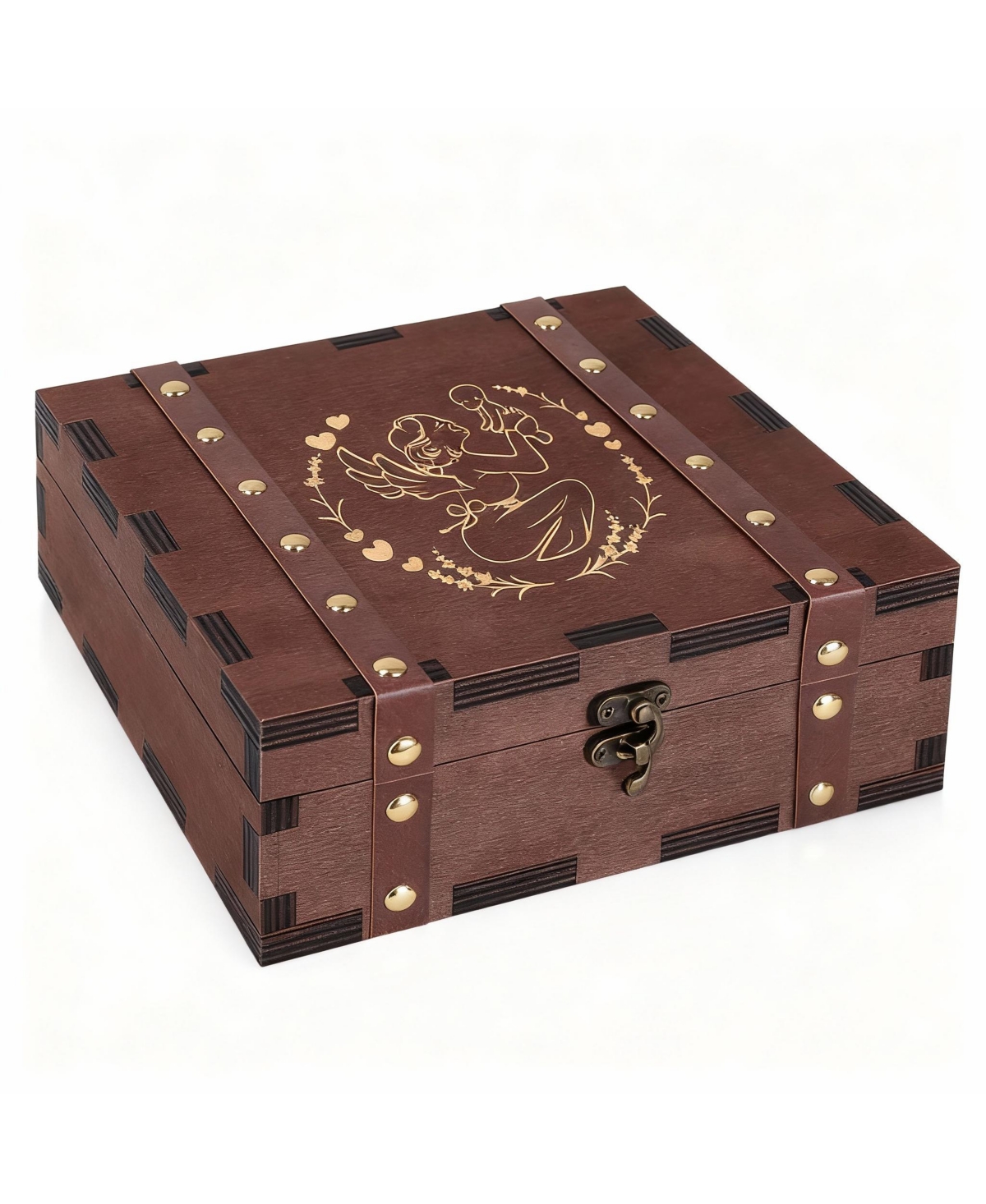 Click here for Yigii Wooden Keepsake Box with Vintage Design for... prices