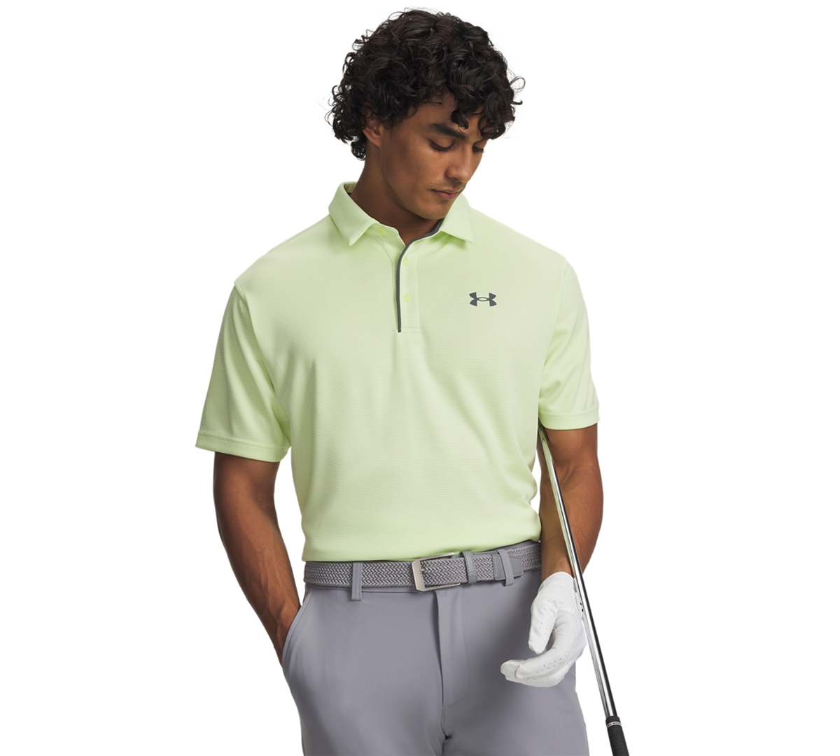 Click here for Under Armour Mens Tech Polo T-Shirt - Fade Green/P... prices