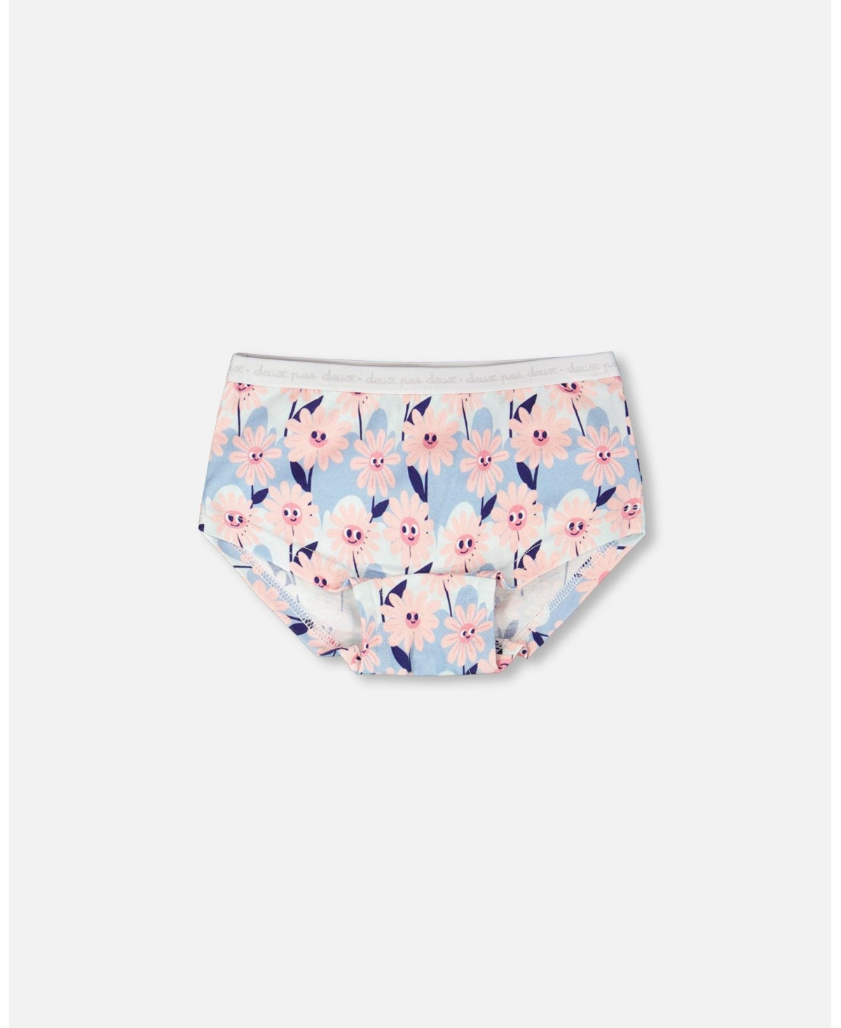 Click here for Deux par Deux Girl Cotton Boyshort Panty Smiling F... prices