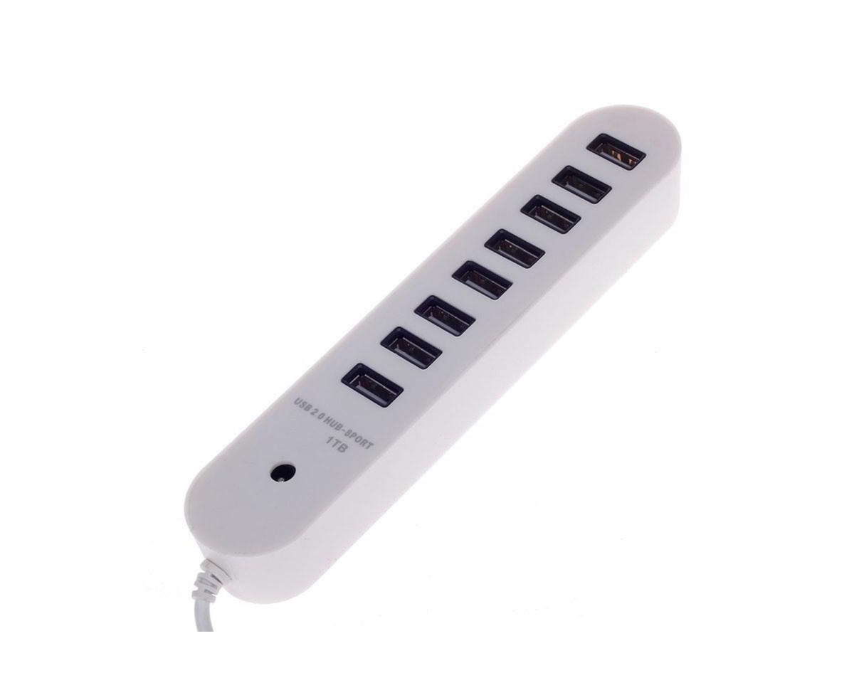 Click here for Risokeys 8-Port Usb 2.0 Hub  480Mbps High-Speed Sp... prices