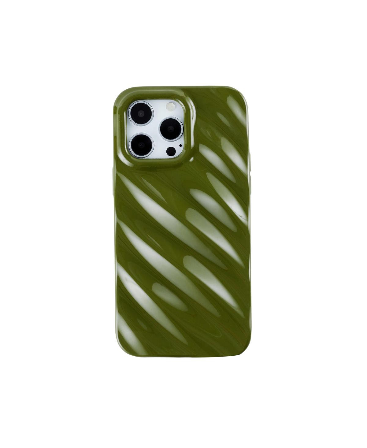 Click here for Auramma Green Silk Look iPhone 14 Pro Max Case - G... prices