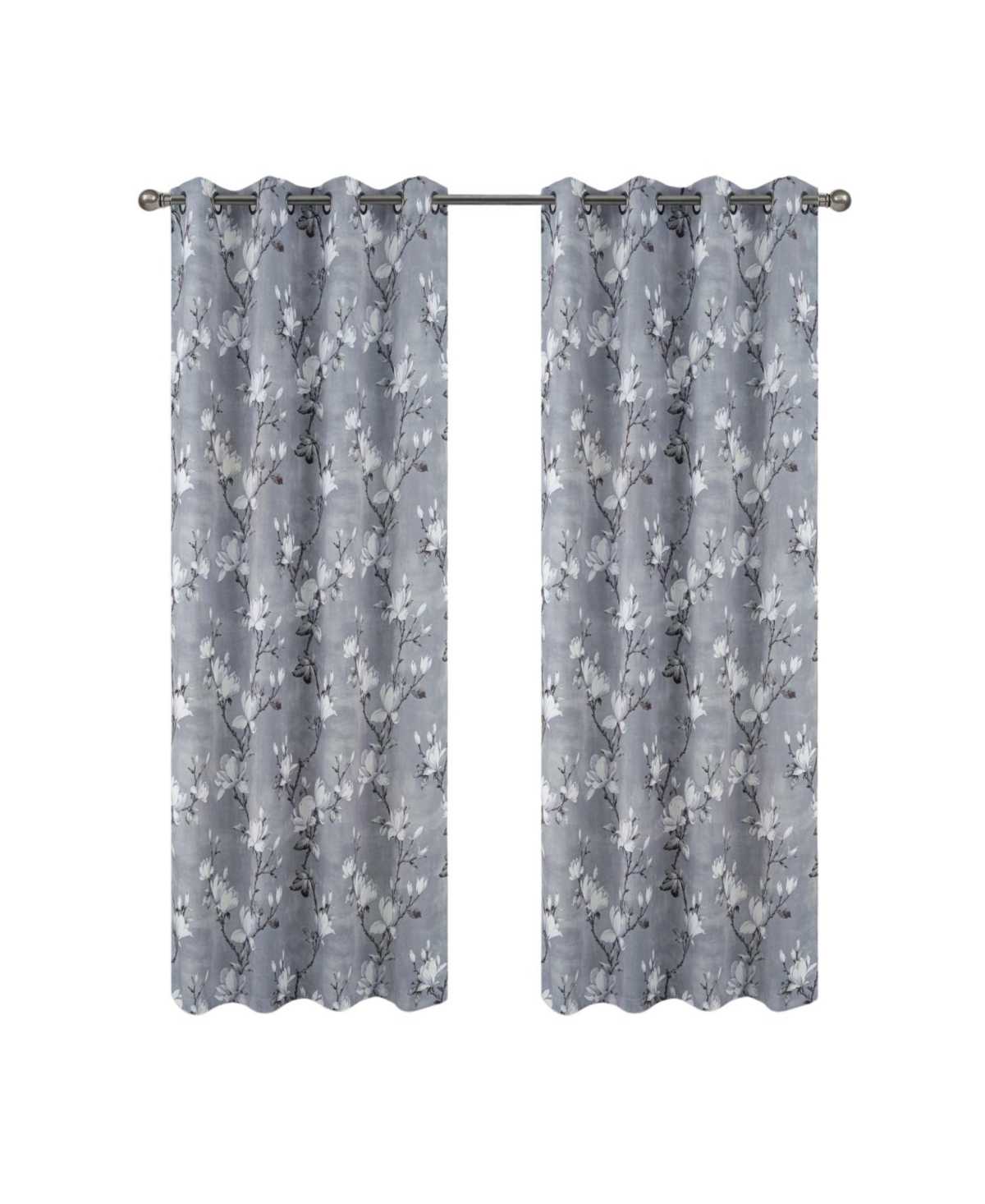 Click here for Olivia Gray Blossom Printed Blackout Grommet Curta... prices