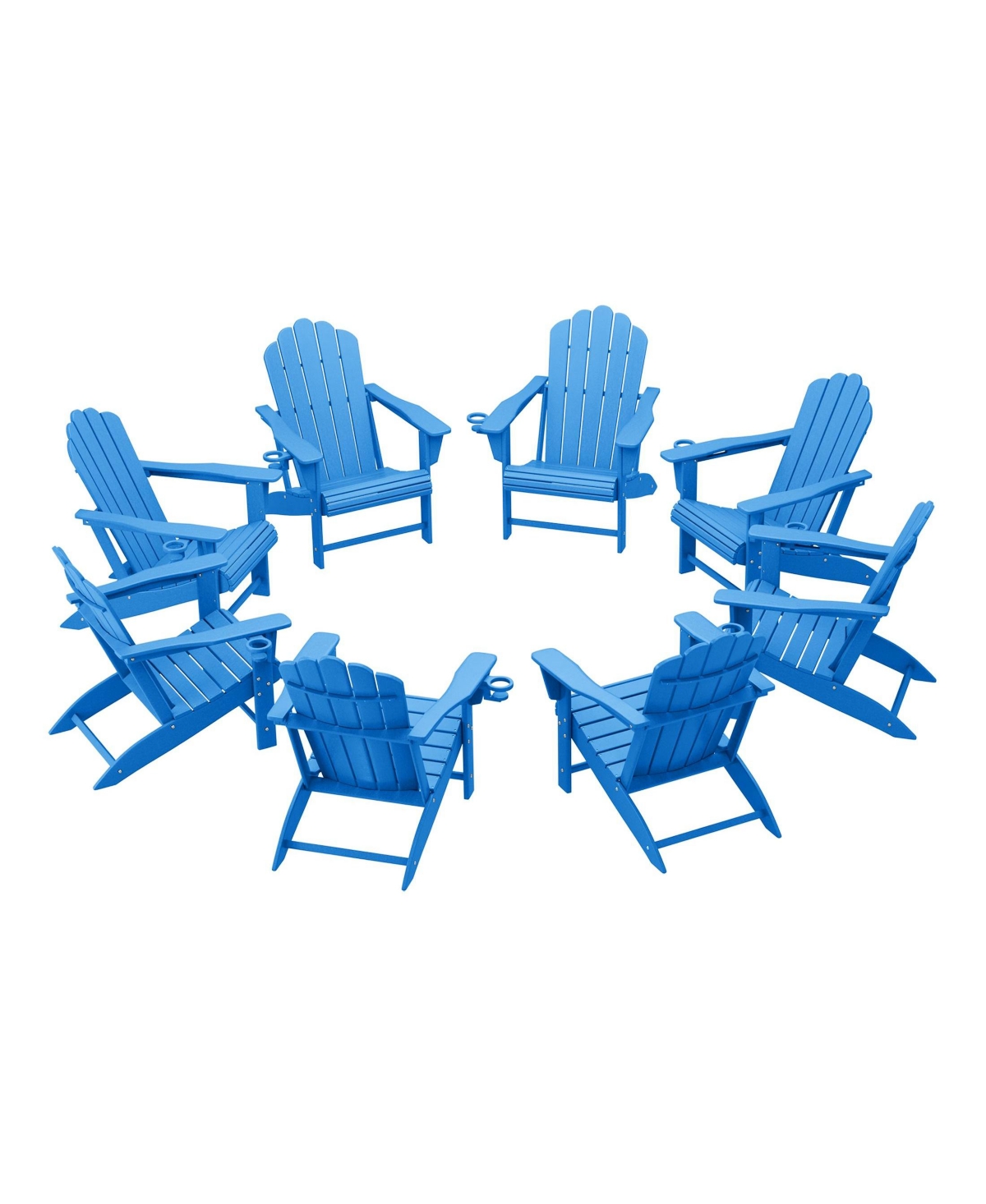 Click here for WestinTrends Outdoor Patio Hdpe Adirondack Chairs... prices