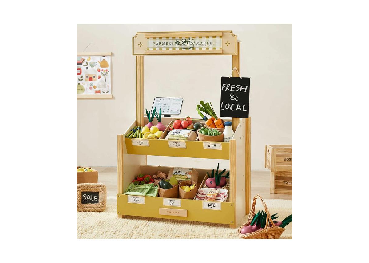 Click here for Tiny Land Kids Grocery Store Playset prices
