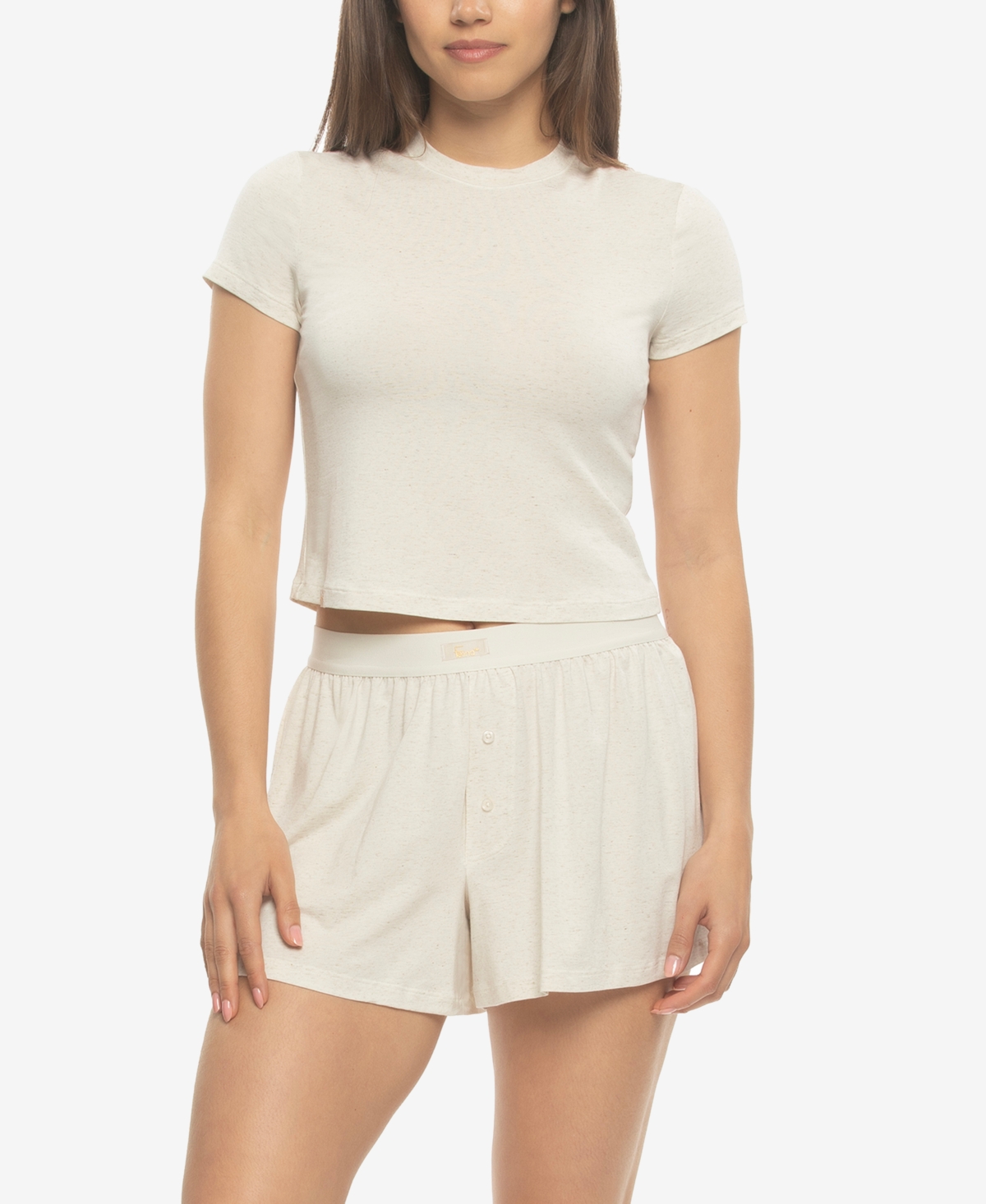 Click here for Felina Womens Lena Modal Linen T-shirt and Boxer S... prices