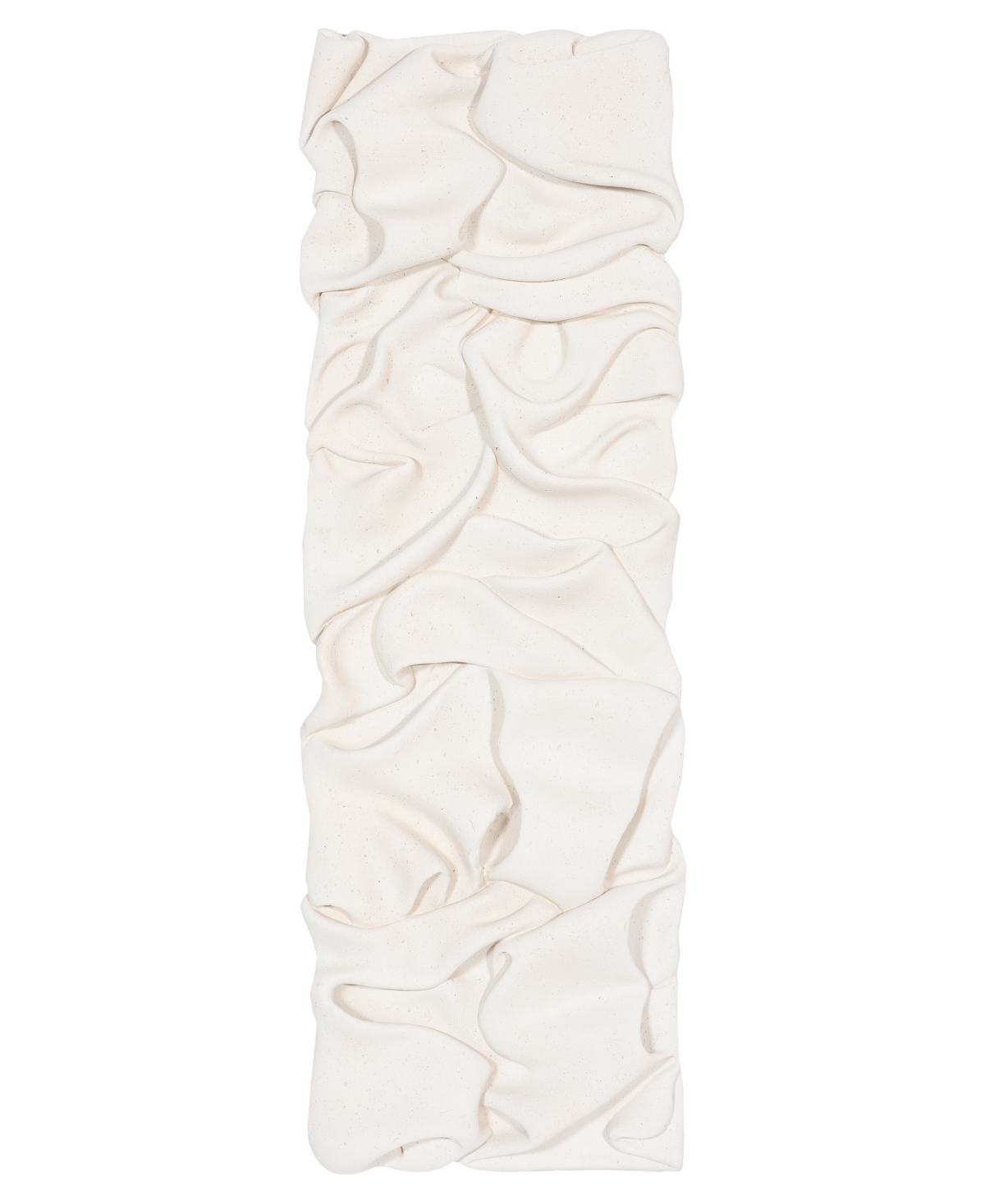 Click here for Phillips Collection Drape Wall Art - White Stone prices