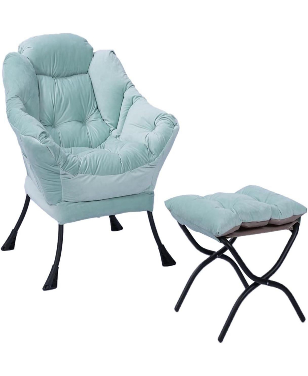 Click here for gaomon Lazy Chair with Ottoman  Modern Lounge Acce... prices