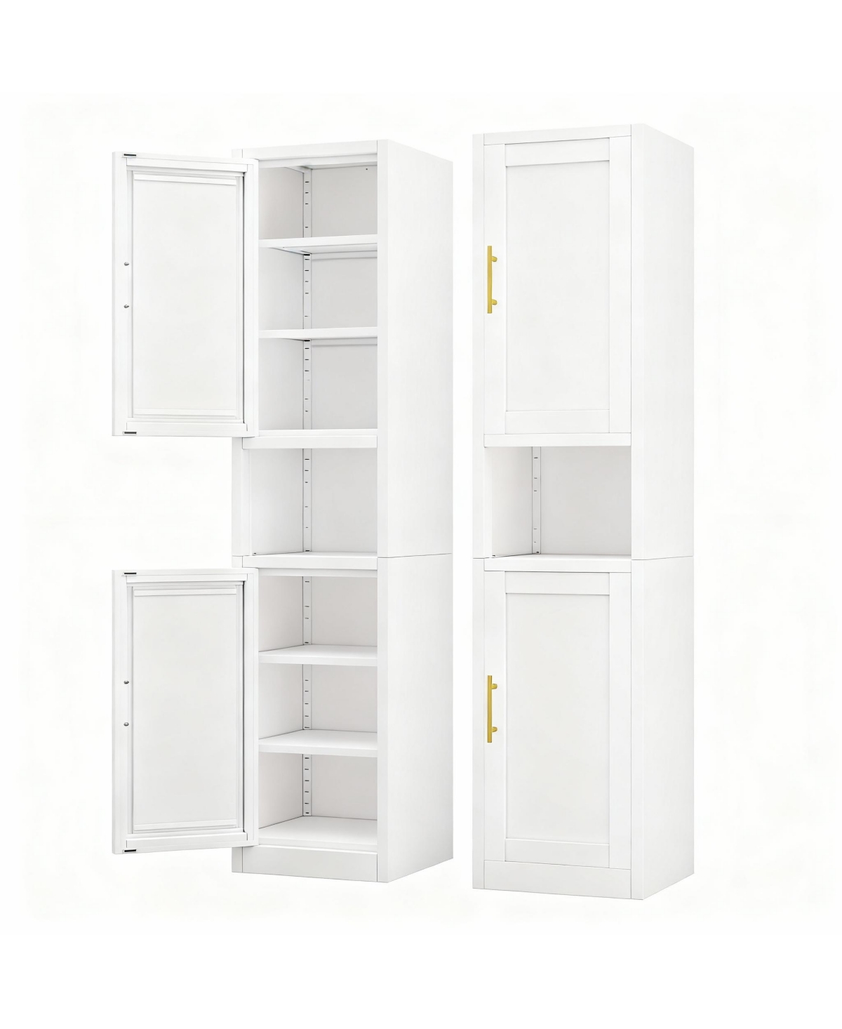 Click here for Yigii Tall Narrow Bathroom/Kitchen Storage Cabinet... prices