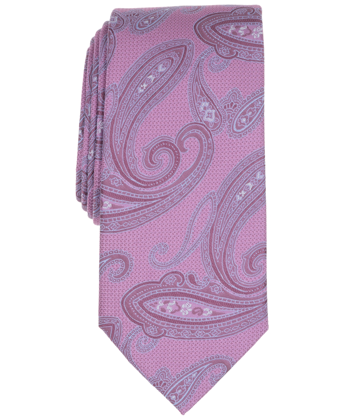Click here for Michael Kors Mens Canary Paisley Tie - Orchid prices