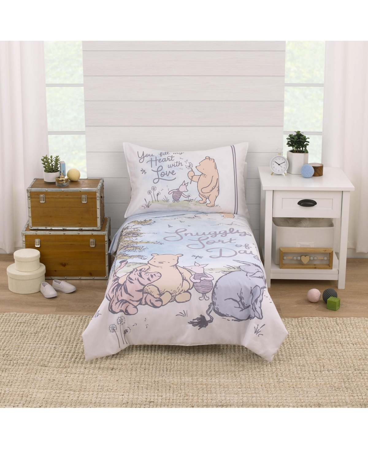 Click here for NoJo Disney Classic Winnie the Pooh Snuggly Sort o... prices