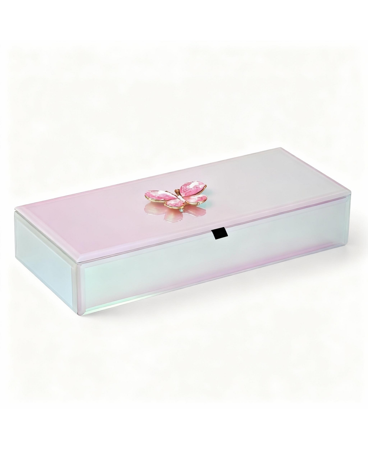 Click here for Yigii Handcrafted Glass Jewelry Box with Gradient... prices