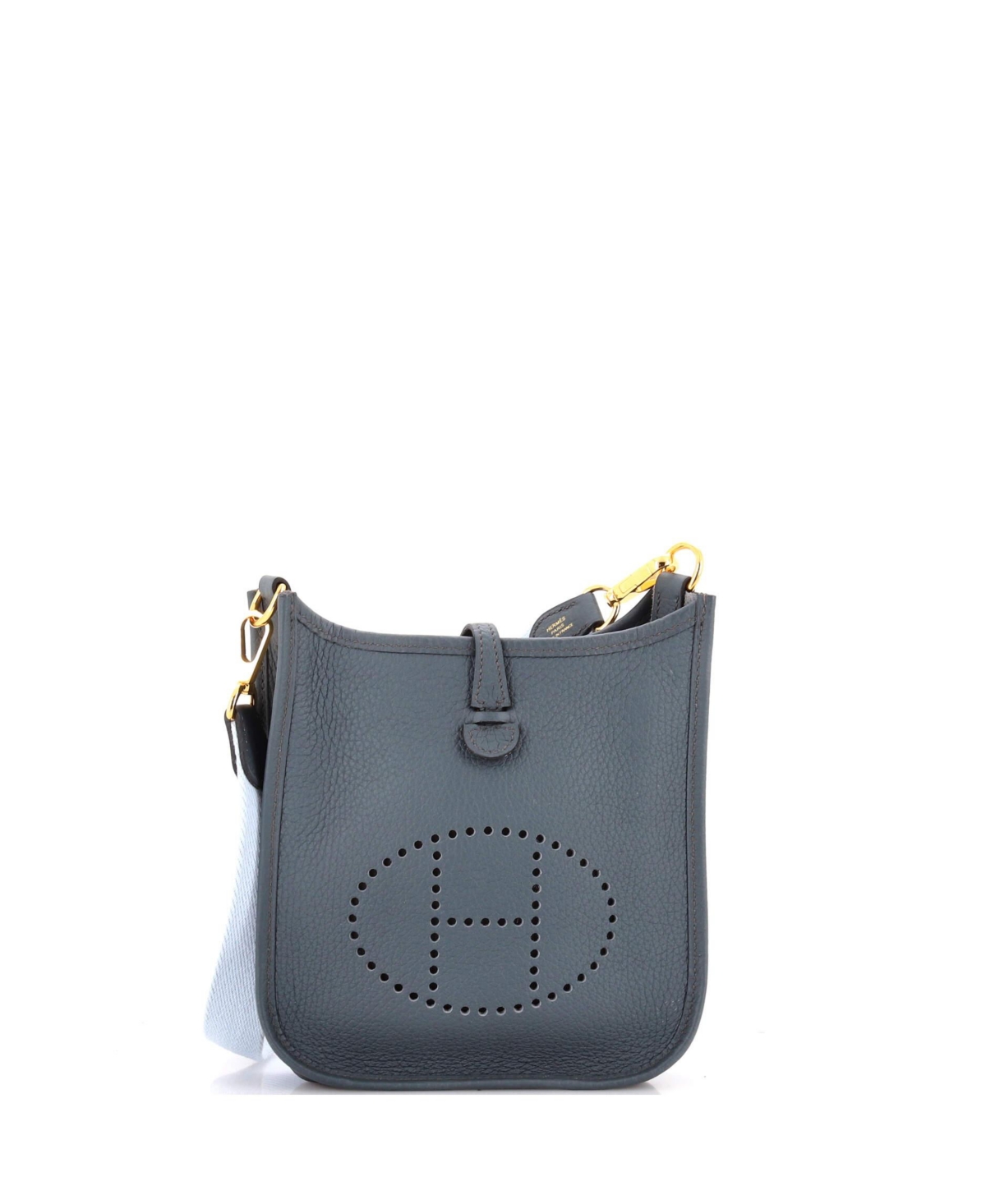 Click here for Pre-Owned HERMES Tpm Evelyne Bag Gen Iii Clemence... prices