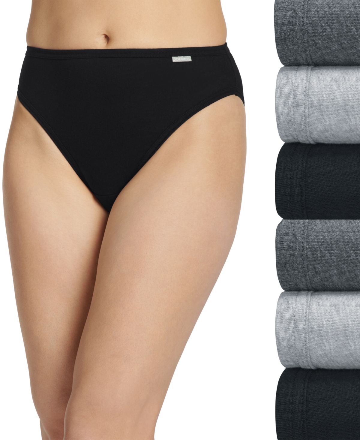 Click here for Jockey Womens French Cut Panties  6-Pack Set - Bla... prices