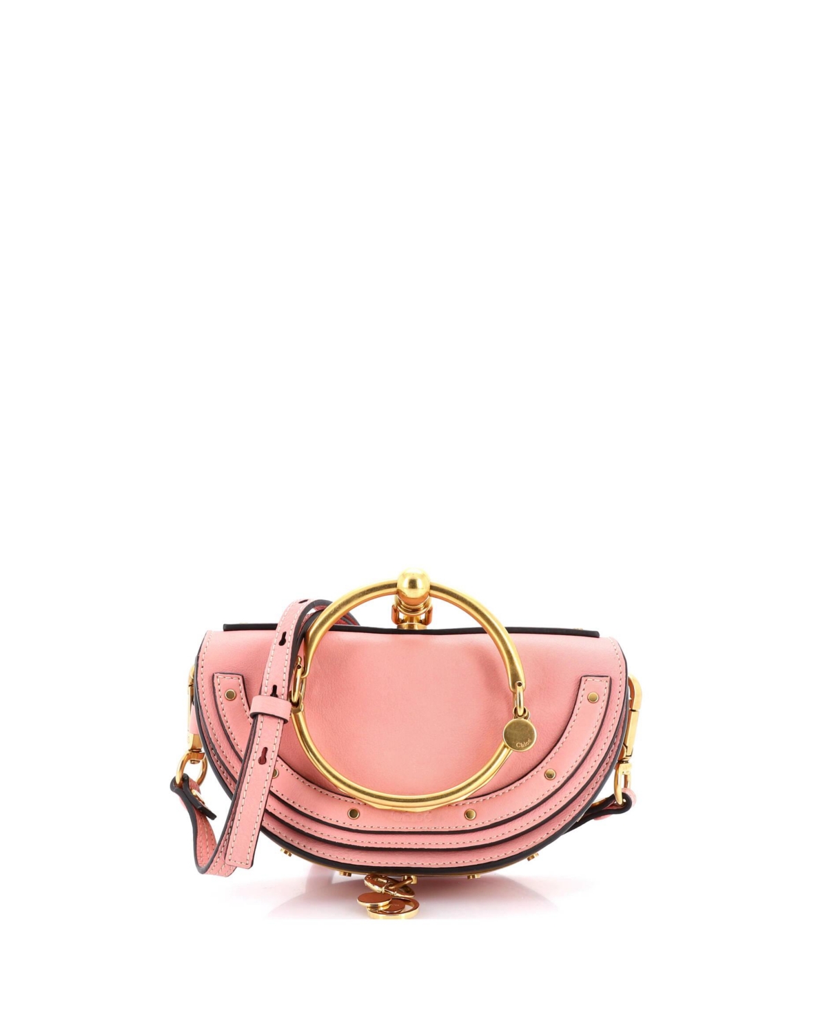 Click here for Pre-Owned Chloe Mini Nile Crossbody Bag Leather -... prices