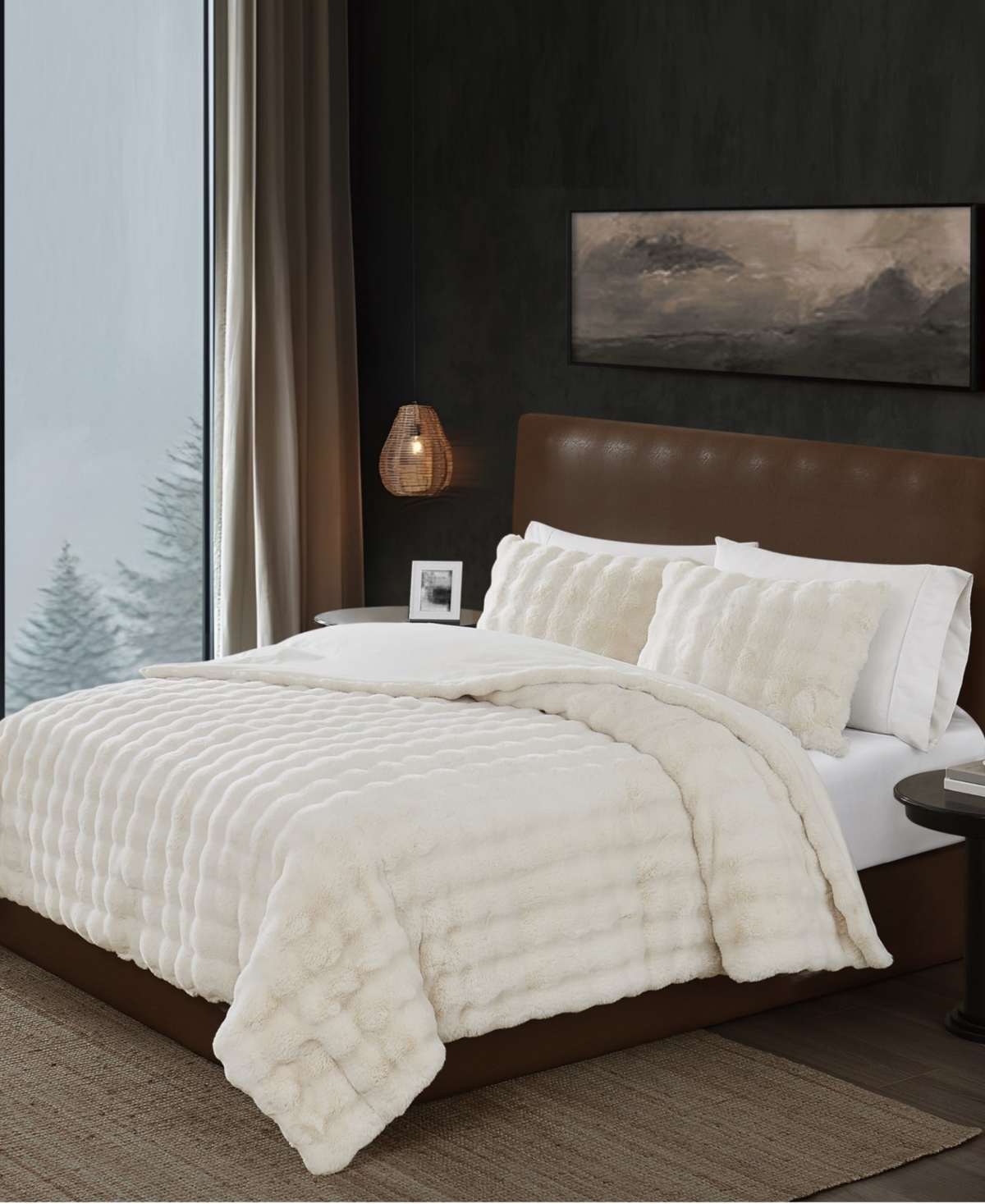 Click here for Frye Bubble Faux Fur 3-Pc. Comforter Set  Full/Que... prices