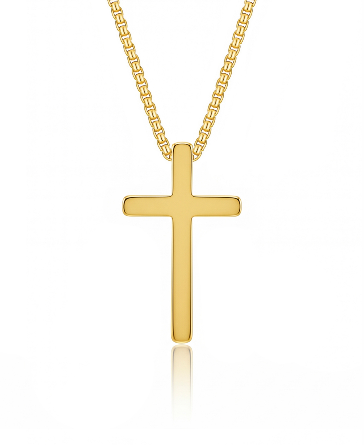 Click here for Rhona Sutton Mens Faith Cross Stainless Steel Pend... prices