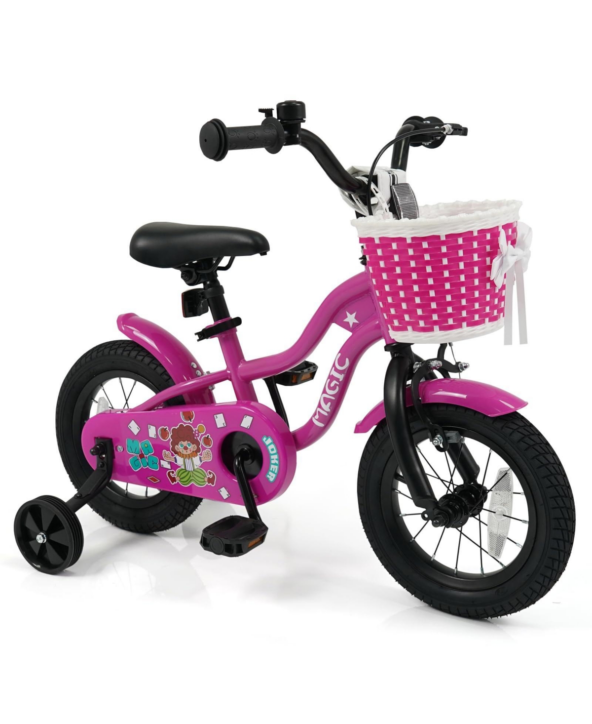 Click here for Mecale Inch Kids Bike with Training Wheels - Red prices