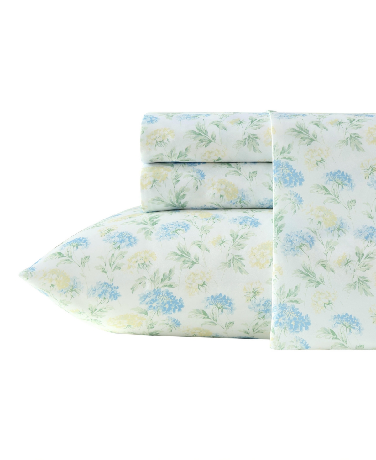 Click here for Laura Ashley Printed Satin Edwina 3-Pc. Sheet Set... prices