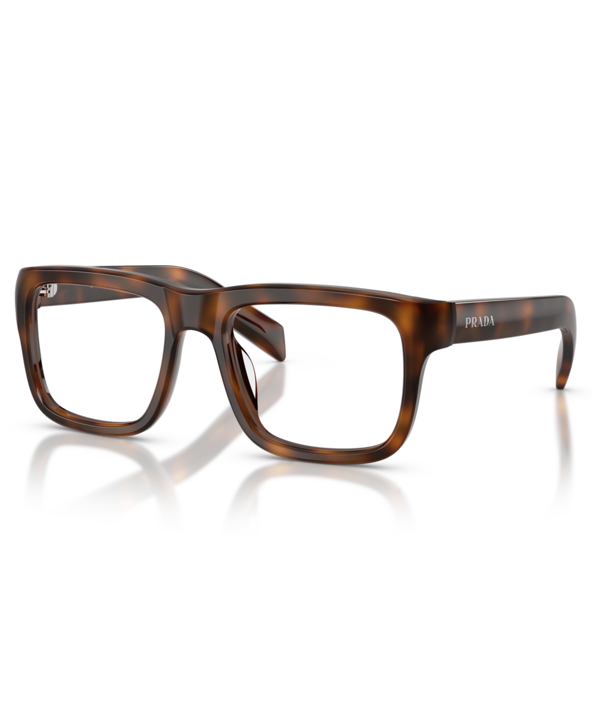 Click here for Prada Mens Rectangle Eyeglasses  Pr D02V - Juniper... prices