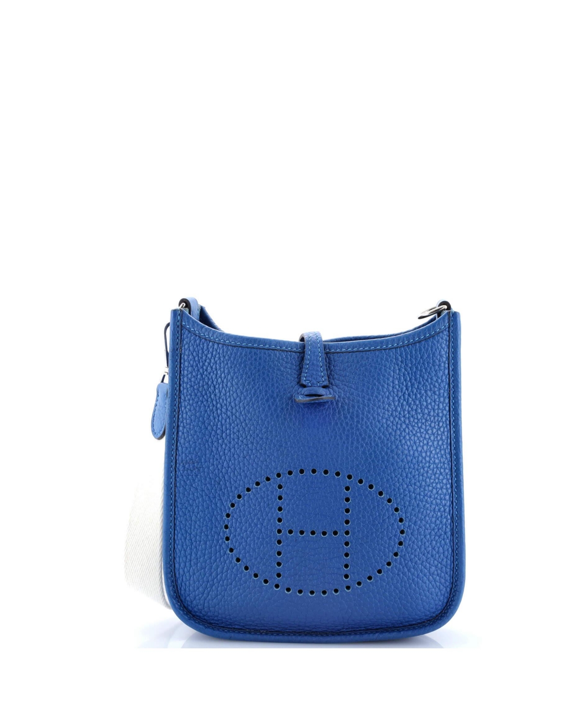 Click here for Pre-Owned HERMES Tpm Evelyne Bag Gen Iii Clemence... prices