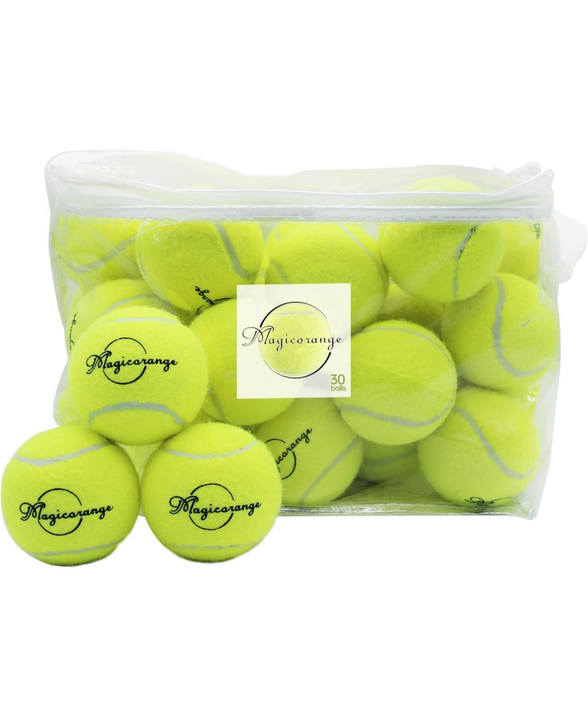 Click here for Pack of 30 Advanced Training Tennis Balls for Begi... prices