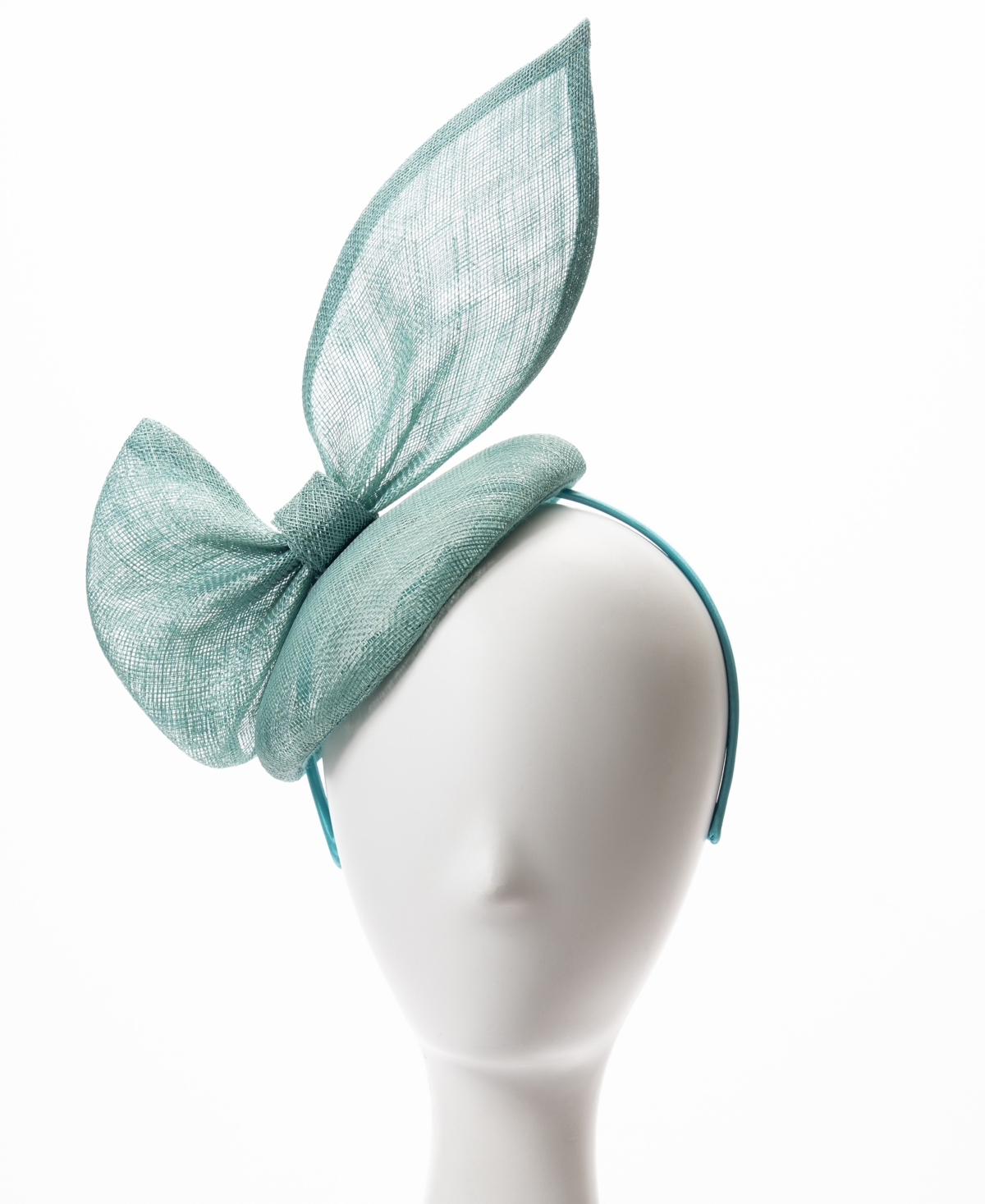 Click here for August Hats Sinamay Straw Fascinator Hat - Turquoi... prices