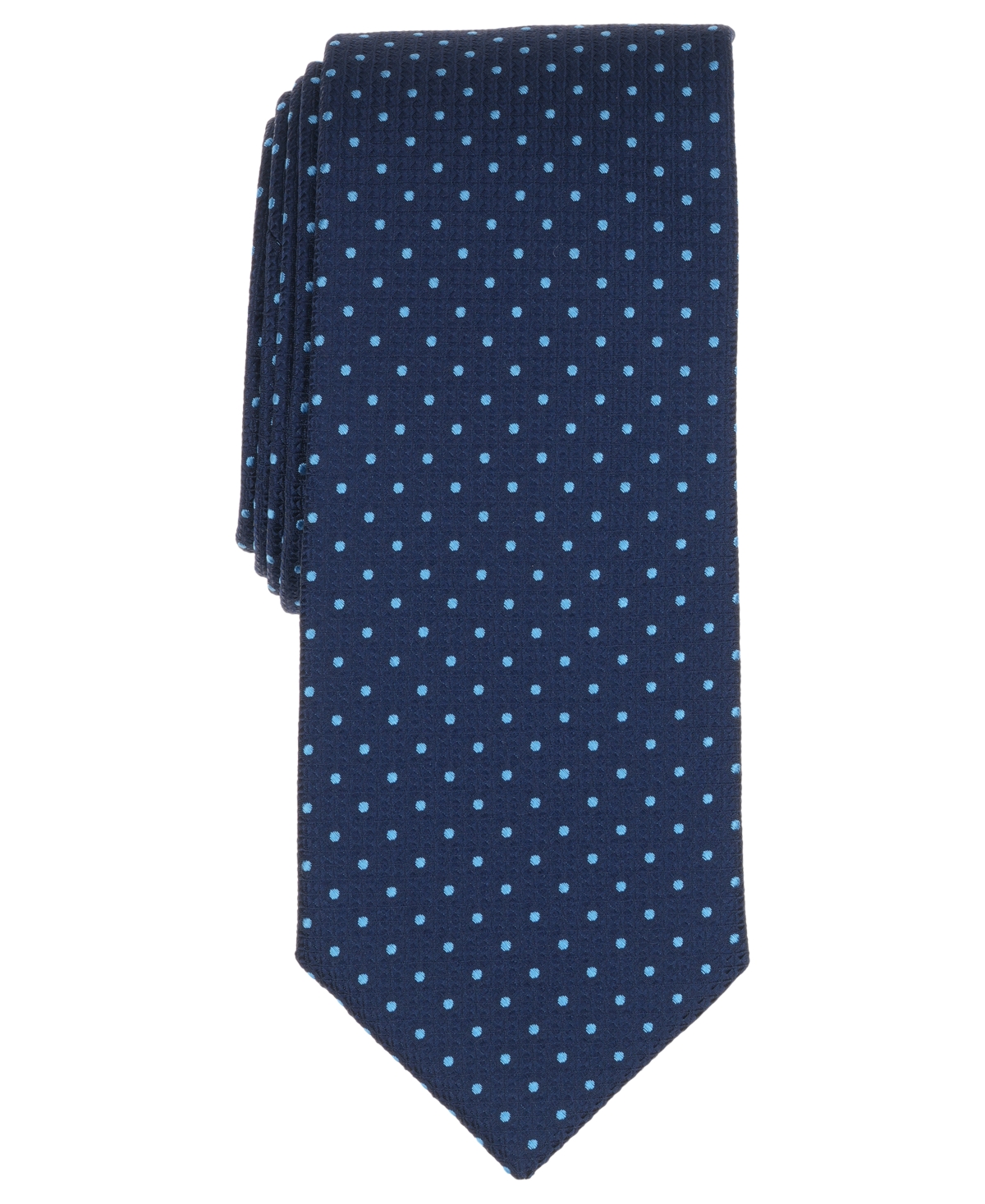 Click here for Michael Kors Mens Capon Dotted Tie - Blue prices
