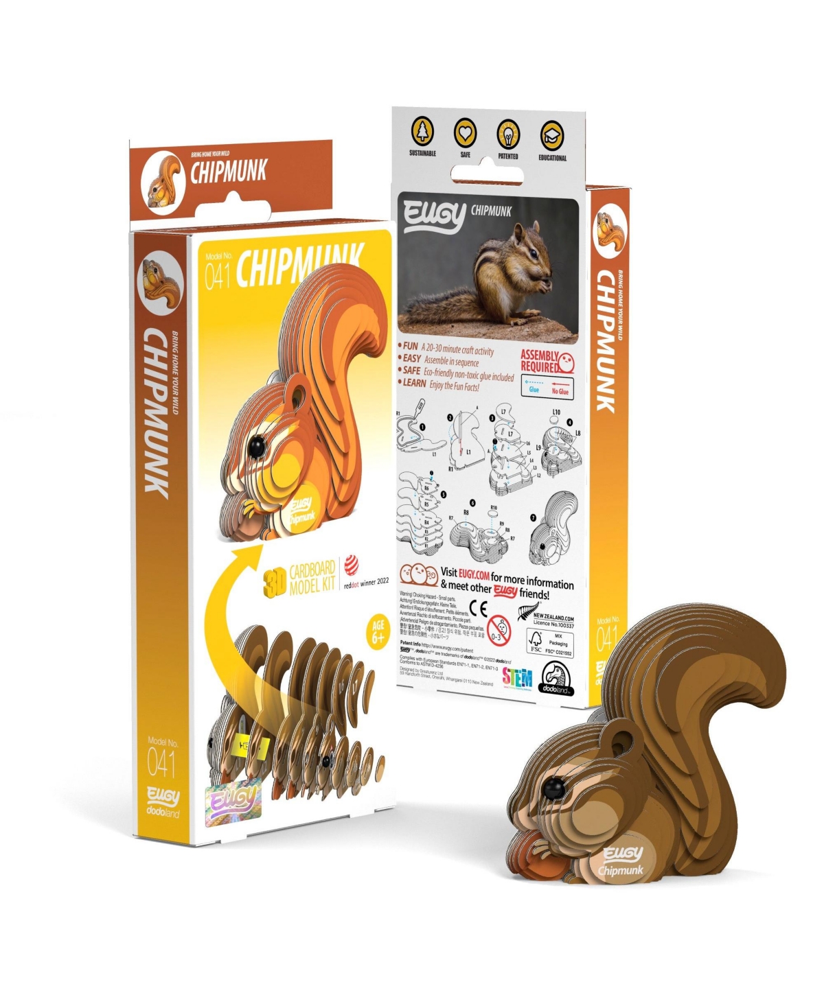 Click here for Eugy Chipmunk 3D Puzzle prices