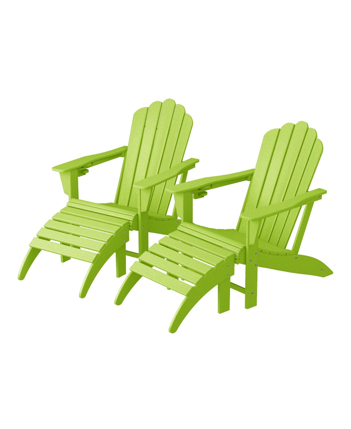 Click here for WestinTrends 4-Piece Outdoor Patio Hdpe Adirondack... prices