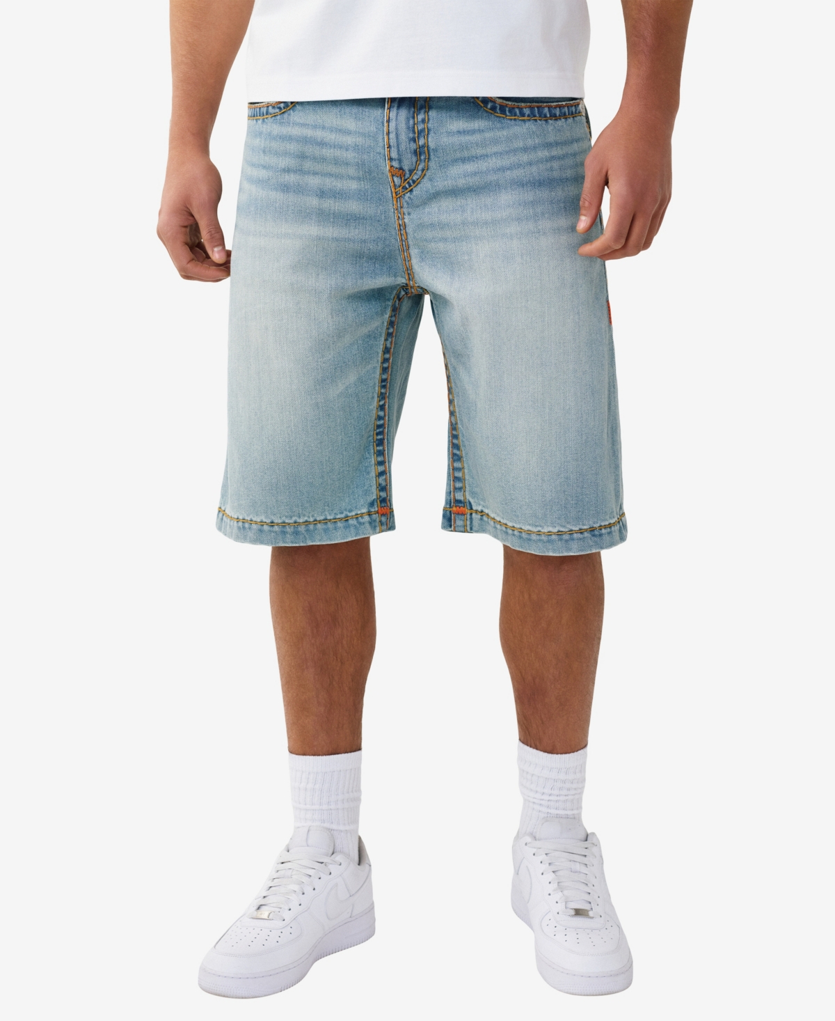 Click here for True Religion Mens Regular-Fit Baggy Shorts - Shat... prices