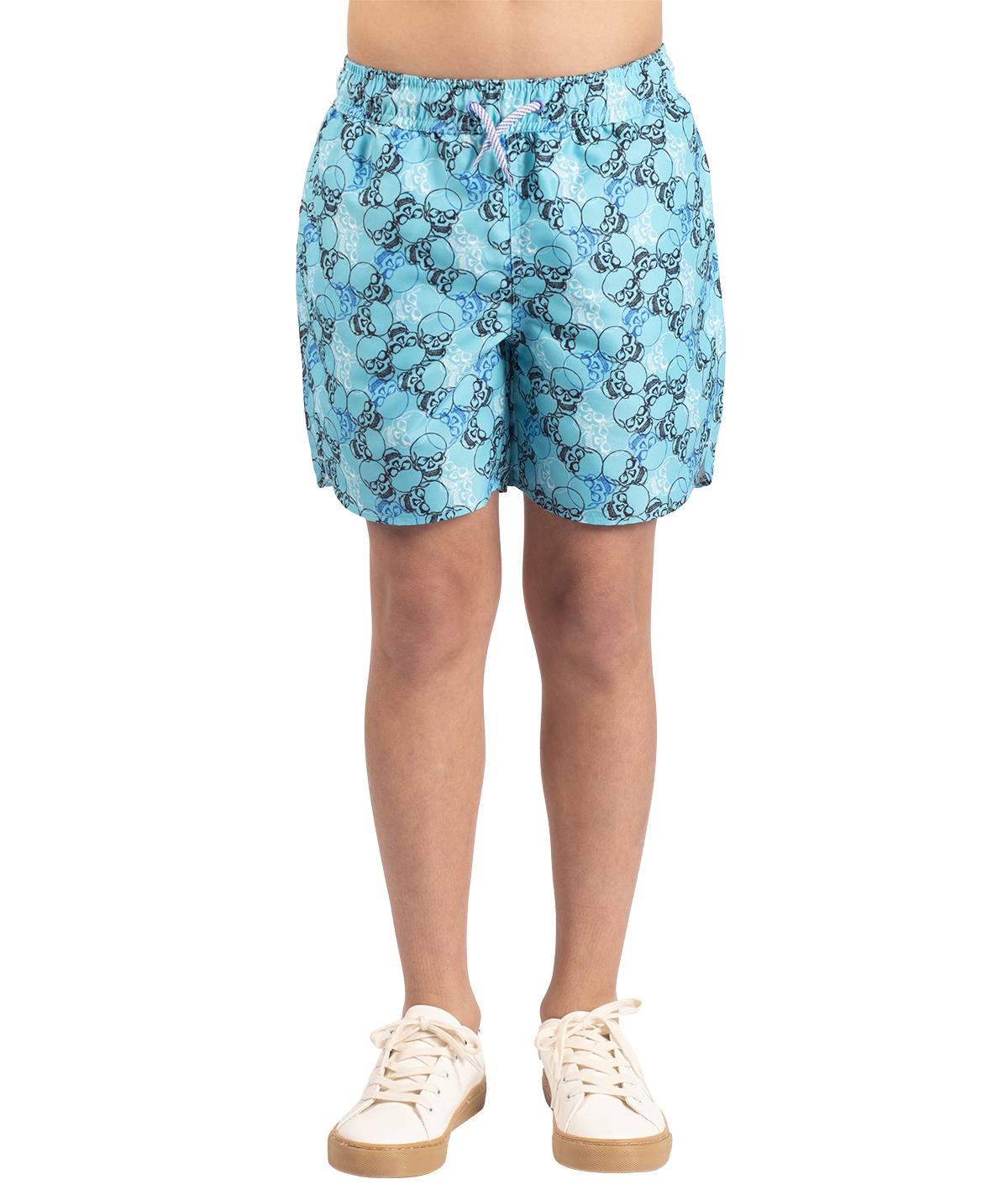 Click here for TailorByrd Boys Skulls Printed Swim Shorts - Brigh... prices