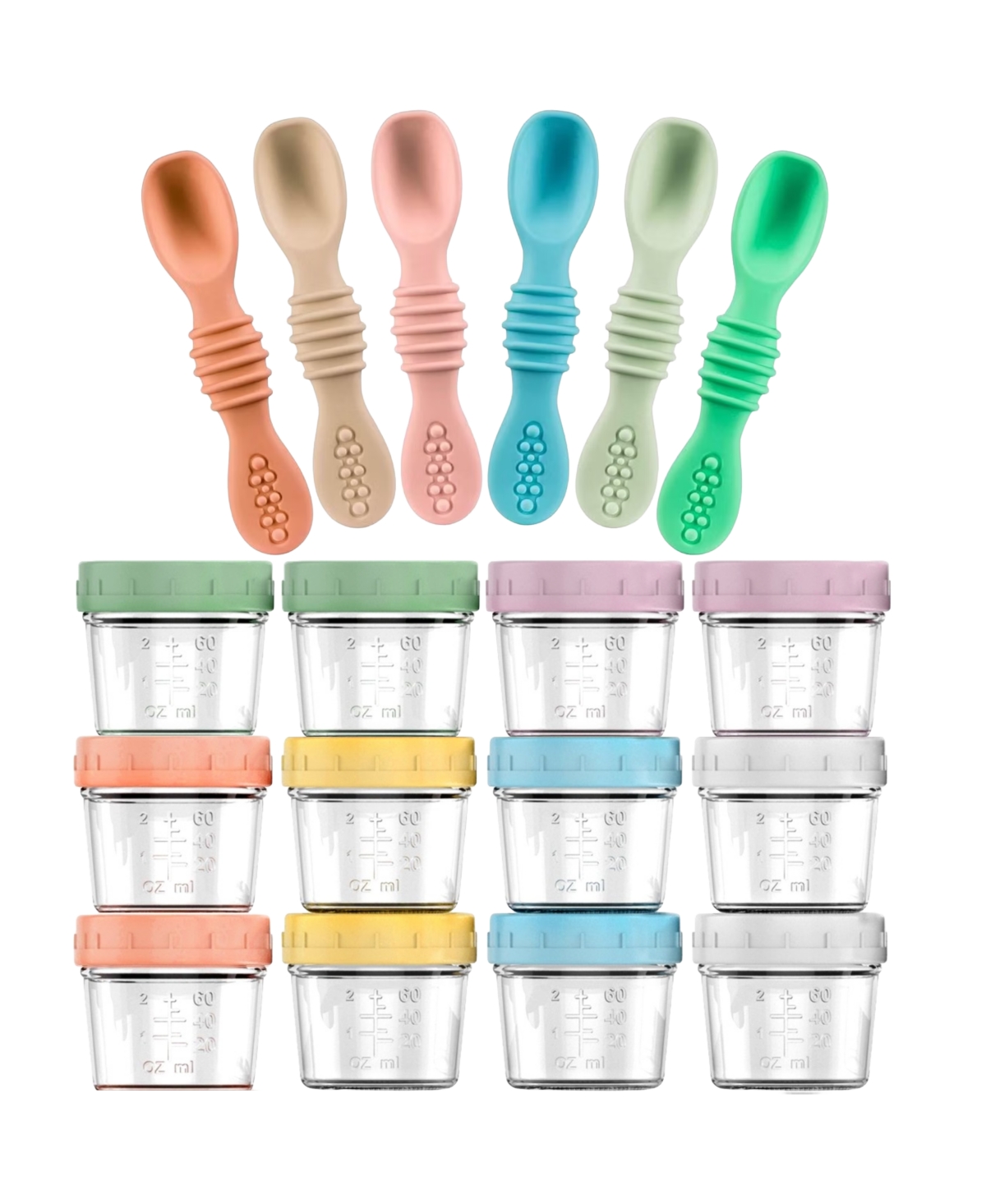 Click here for Sperric 12-Pack Glass Baby Food Storage Jars with... prices