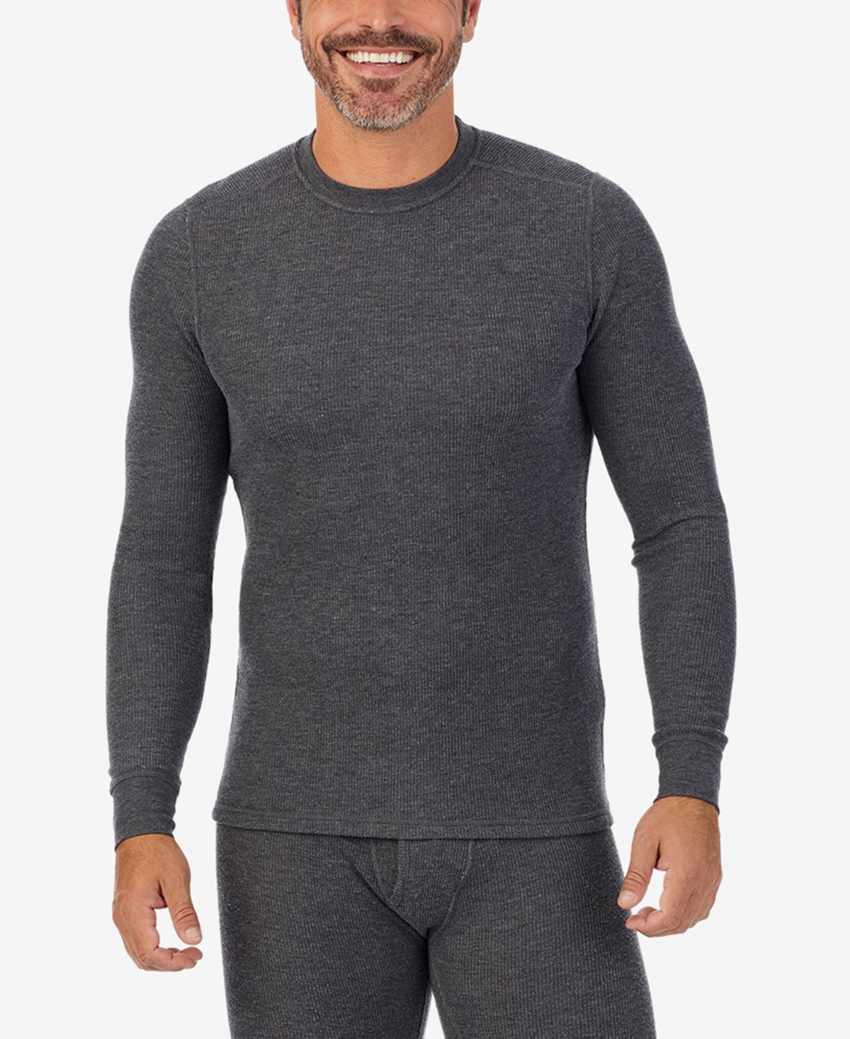 Click here for Cuddl Duds Mens Midweight Waffle Thermal Performan... prices