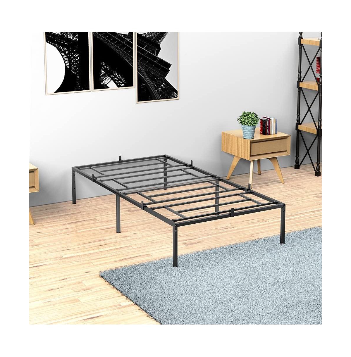 Click here for gaomon Metal Bed Frame  Platform Bed Frame with St... prices