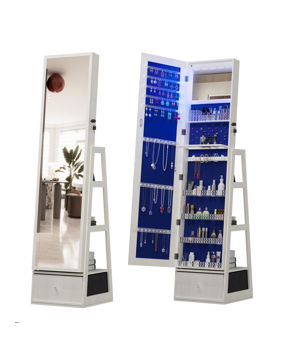 Click here for Streamdale Furniture 360° Swivel Jewelry Cabi... prices