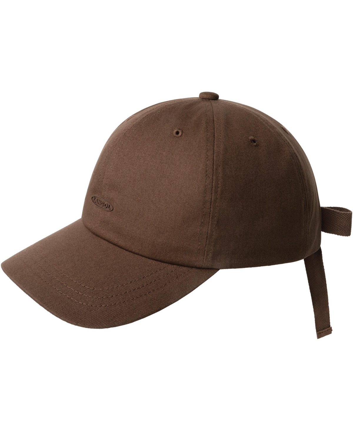 Click here for Kangol Womens Demure Logo Baseball Cap - Brown prices