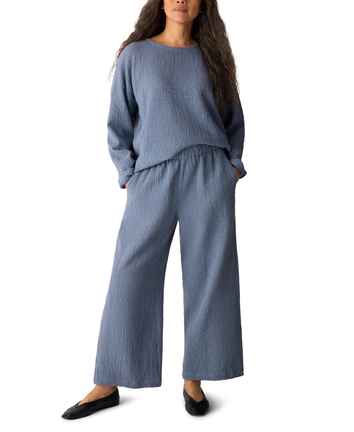 Click here for Eileen Fisher Womens Pull-On Ankle Pants  Regular... prices