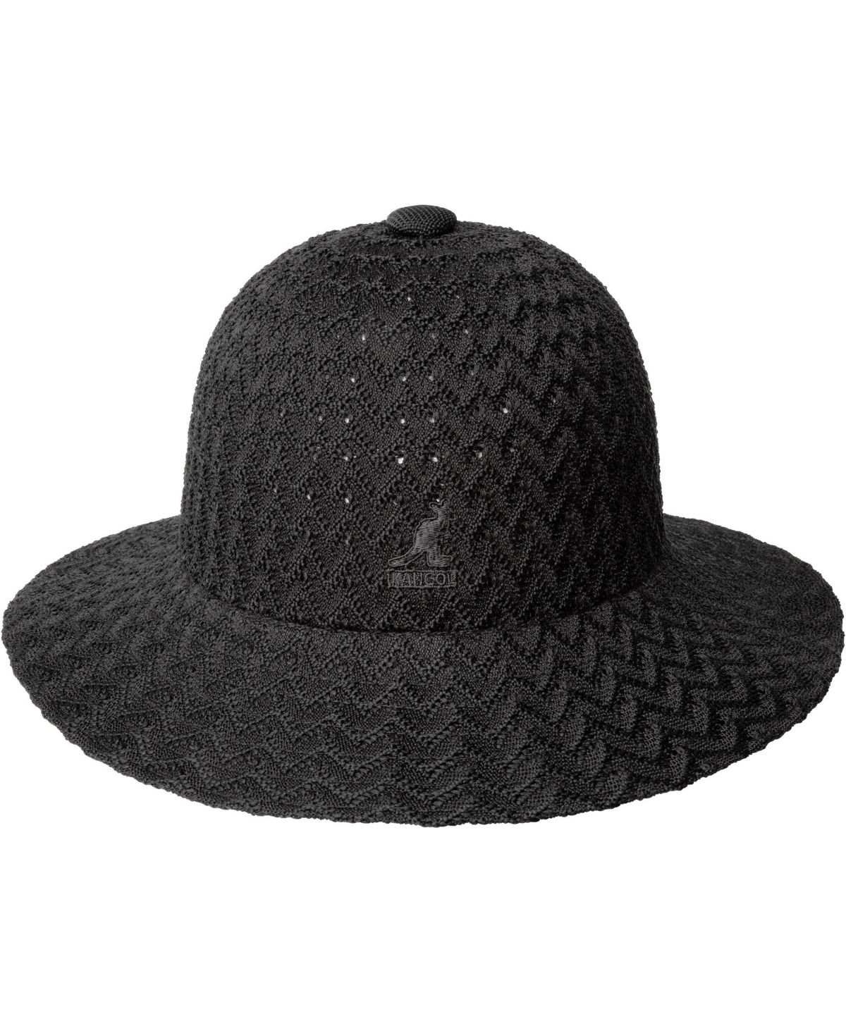 Click here for Kangol Tropic Zig Wide Brim Casual - Black prices