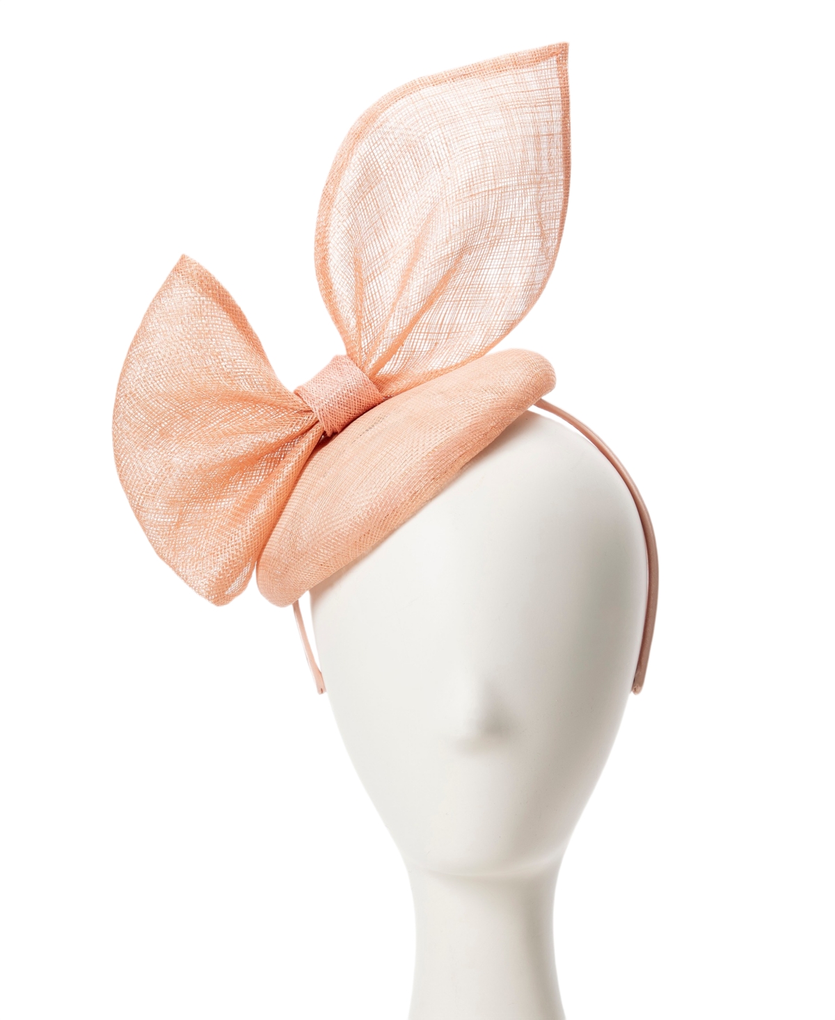 Click here for August Hats Sinamay Straw Fascinator Hat - Blush prices