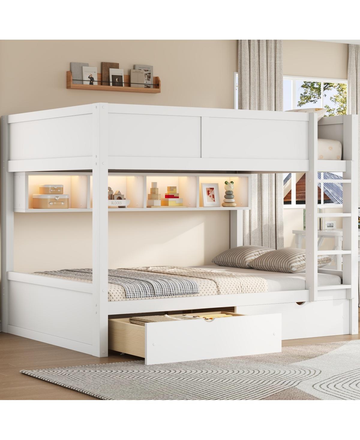 Click here for Streamdale Furniture Full Xl over Full Xl Bunk Bed... prices