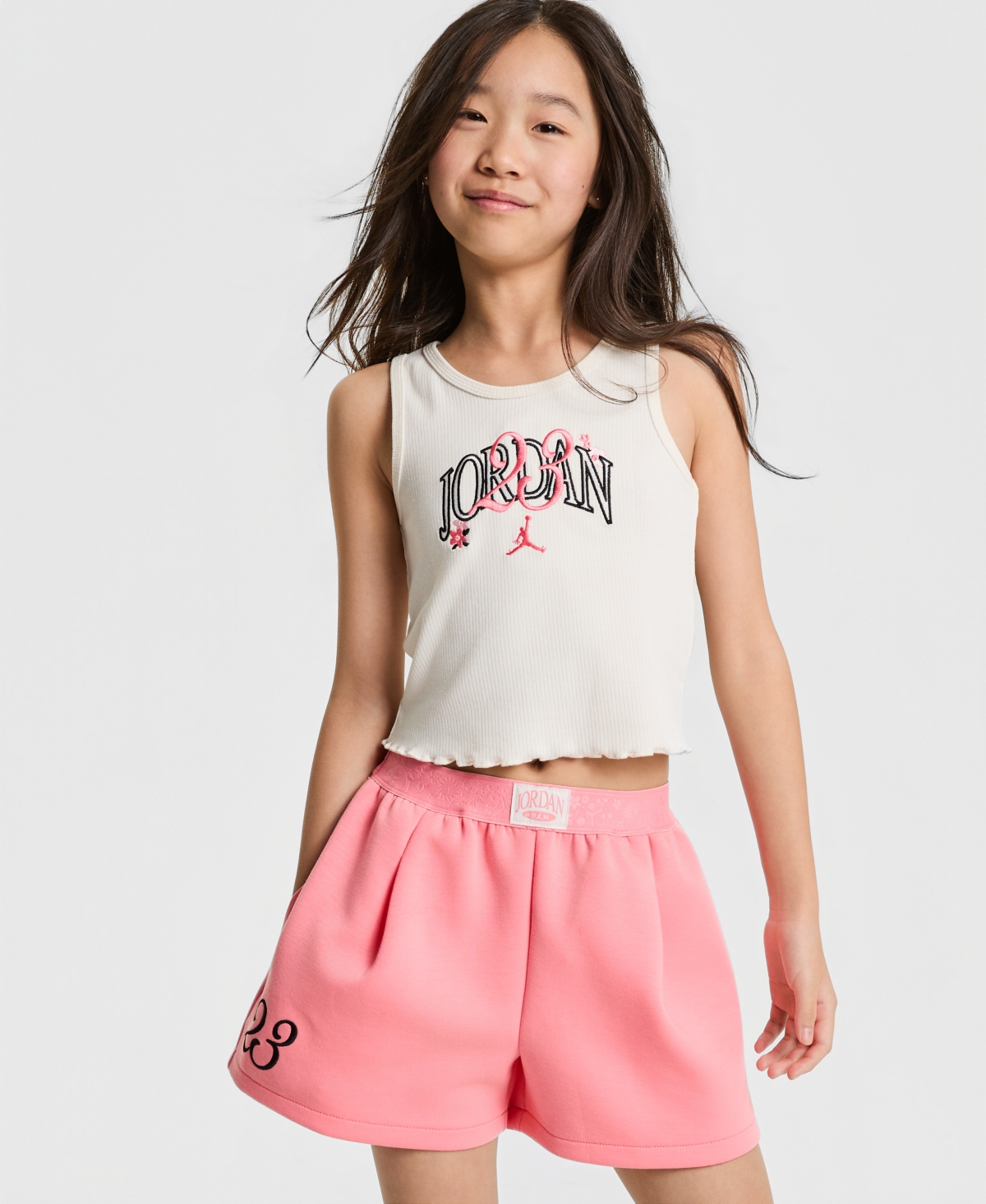 Click here for Jordan Girls 7-16 Flower of Friendship Scoop Neck... prices