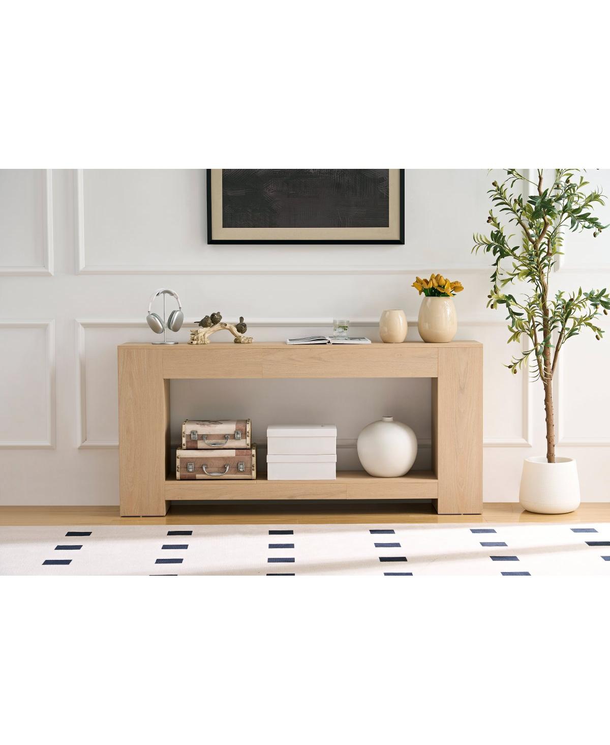 Click here for Streamdale Furniture Rustic Rectangular Wooden Cof... prices