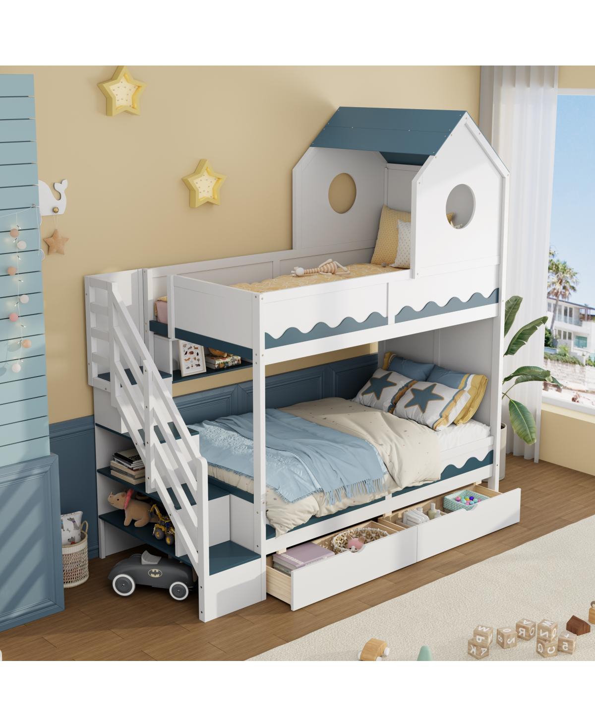 Click here for Streamdale Furniture House Bed Frame and Drawer  S... prices