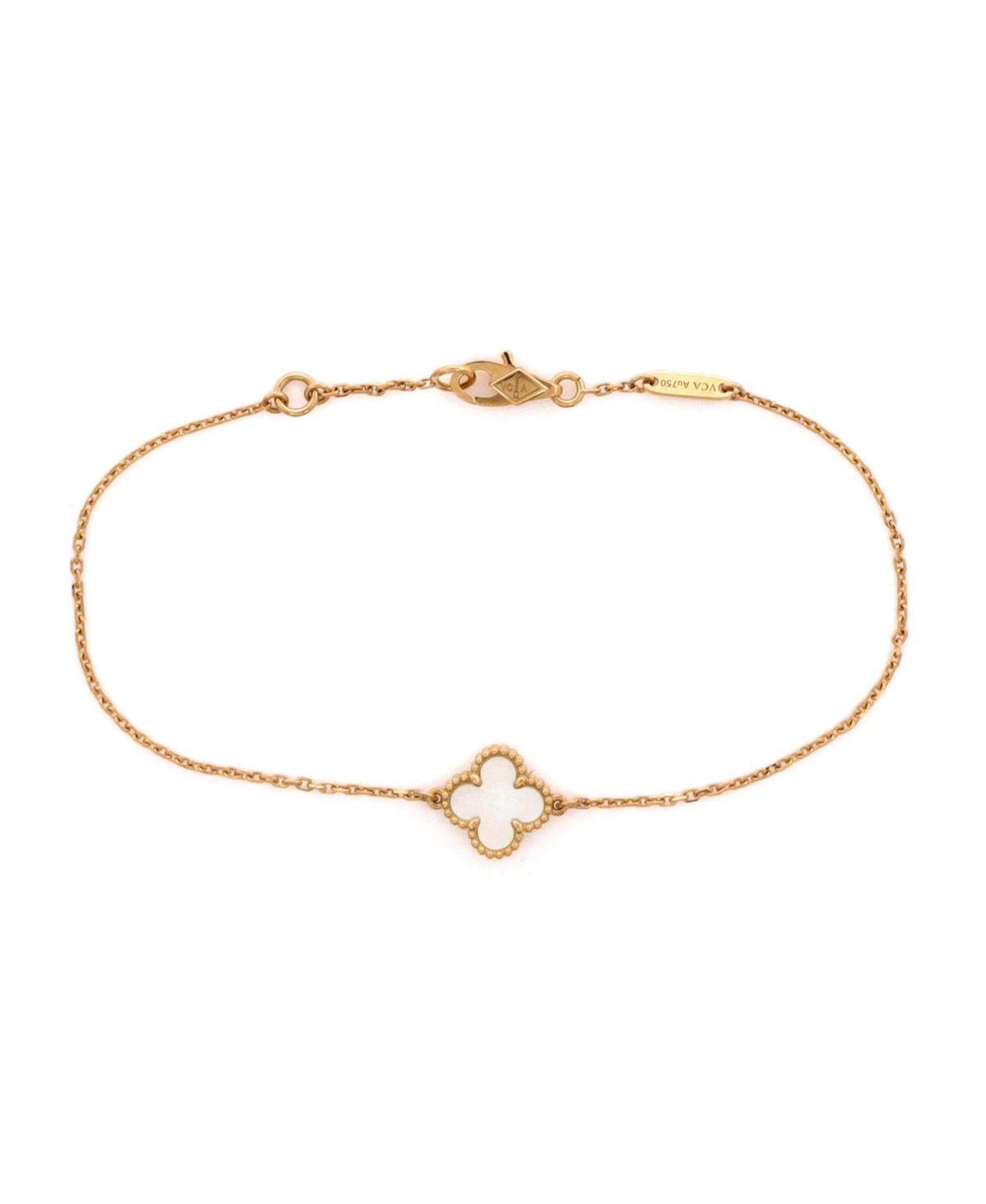 Click here for Pre-Owned Van Cleef & Arpels Sweet Alhambra Bracel... prices