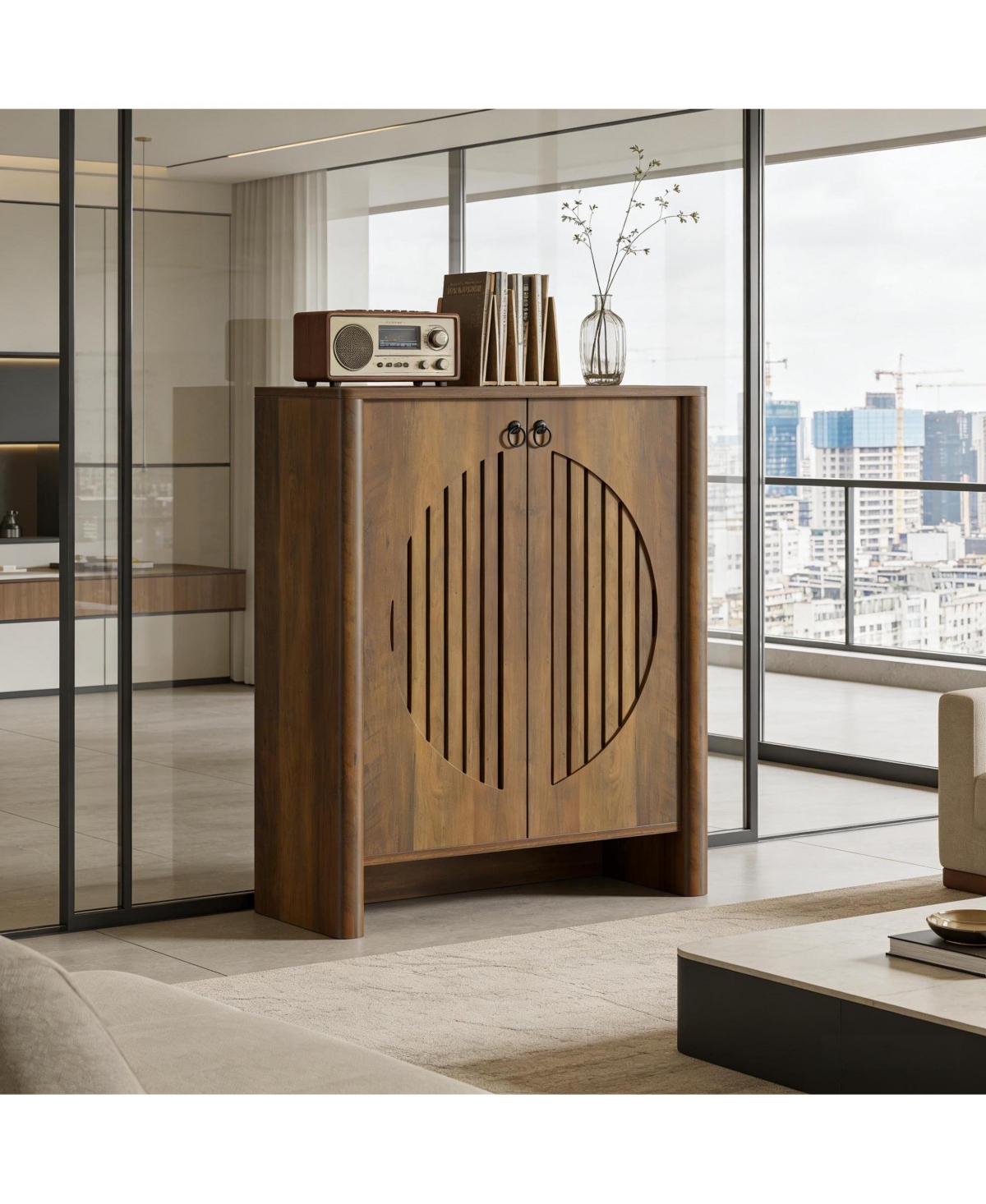 Click here for Rainsken Shoe Cabinet with Doors  5-Tier Shoe Stor... prices