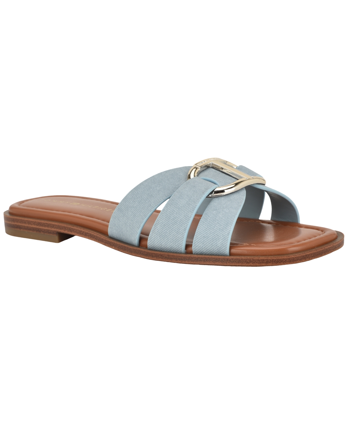 Click here for Tommy Hilfiger Womens Terrai Flat Slide Sandals -... prices